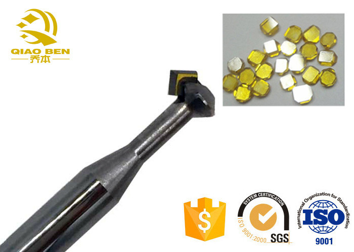 D4-D20MM Monocrystalline Diamond Cutting Tools Side / Bottom Edge Cutting